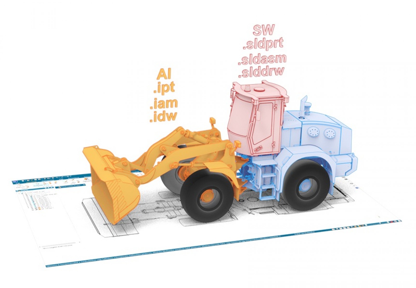 Autodesk Inventor és Solidworks adatok kezelése Solid Edge szoftverben | Cadmonitor.hu