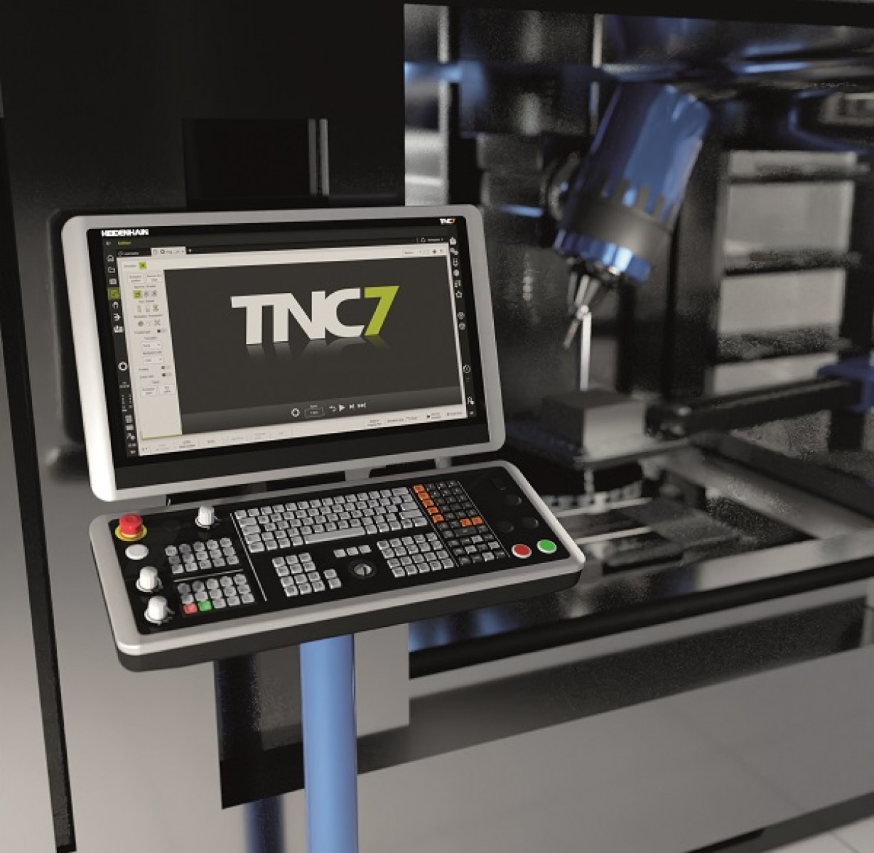 Bemutatkozott a Heidenhain TNC7 vezérlő | GyártásMonitor.hu