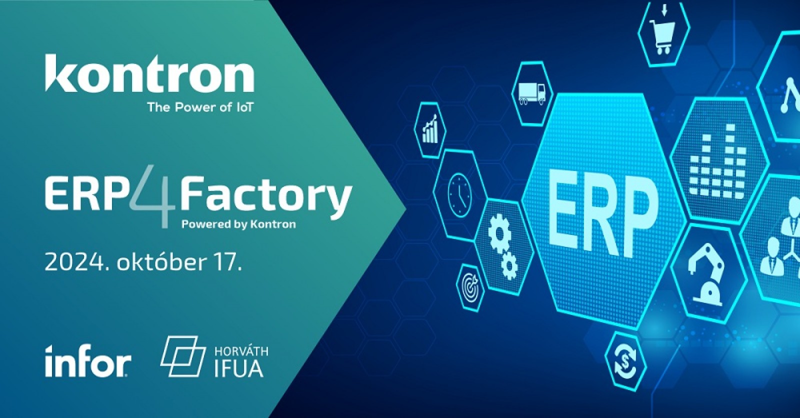 Meghívó – Kontron “ERP4Factory - INFOR CloudSuite: gyártásközpontú ERP" című rendezvény ...